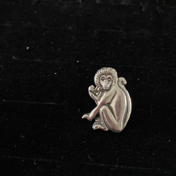 Jewelry | Vintage Monkey Shape Pin B3 | Poshmark
